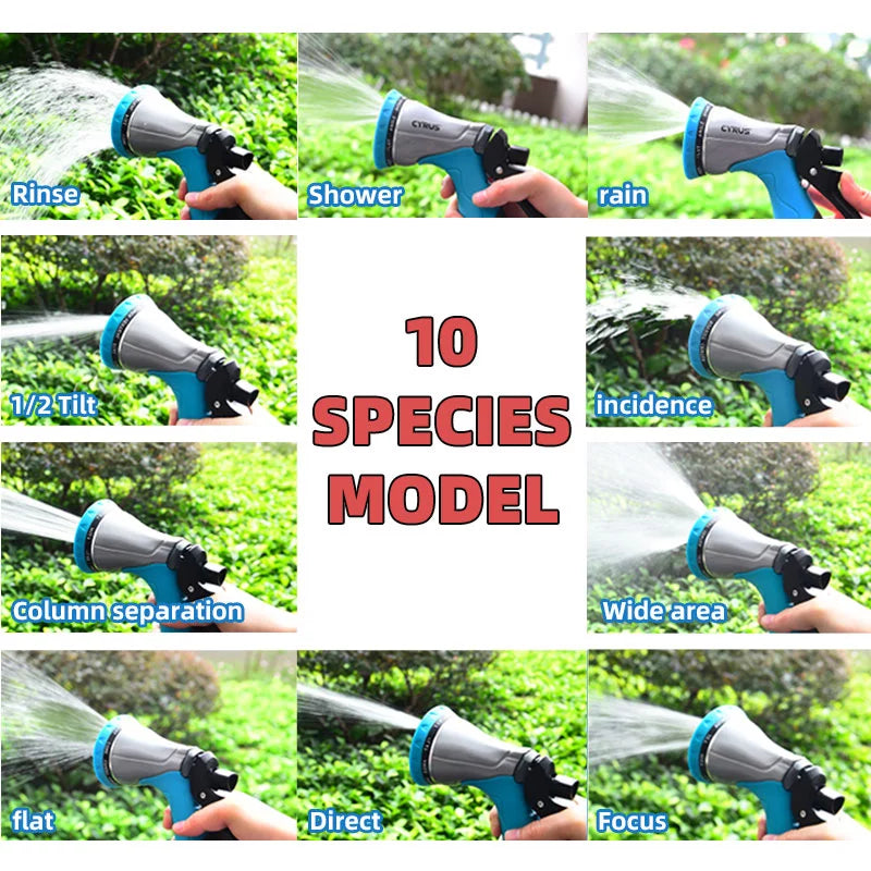 Garden Sprayer Water Spray Bottle Mist Gun Ten Modes – Bloom & Balance Co